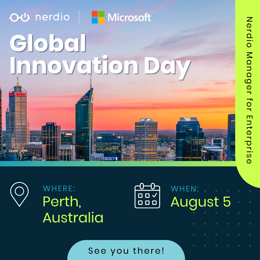 Global Innovation Days - Perth - Nerdio