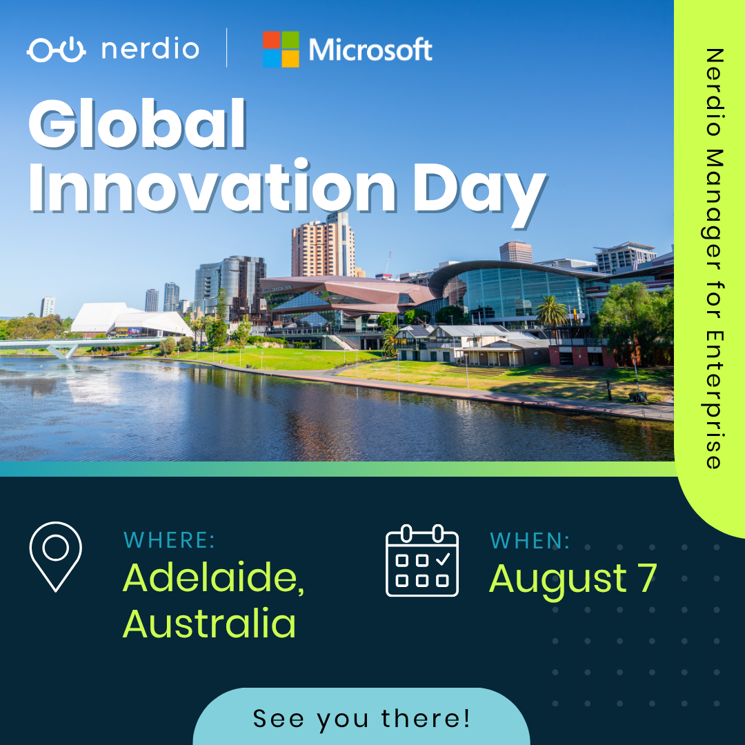 Global Innovation Days - Adelaide - Nerdio