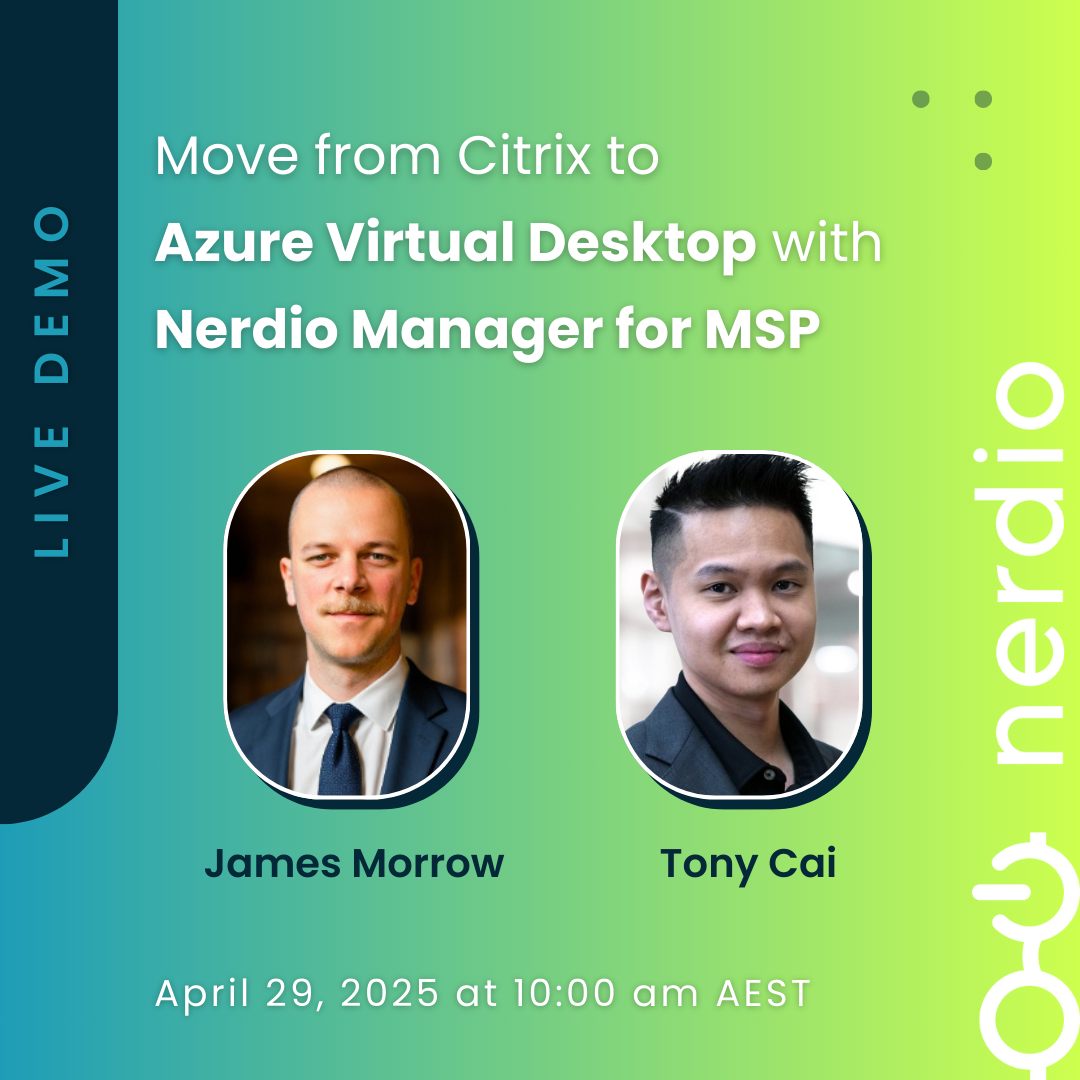 Move from Citrix to Azure Virtual Desktop with Nerdio Manager for MSP - Nerdio