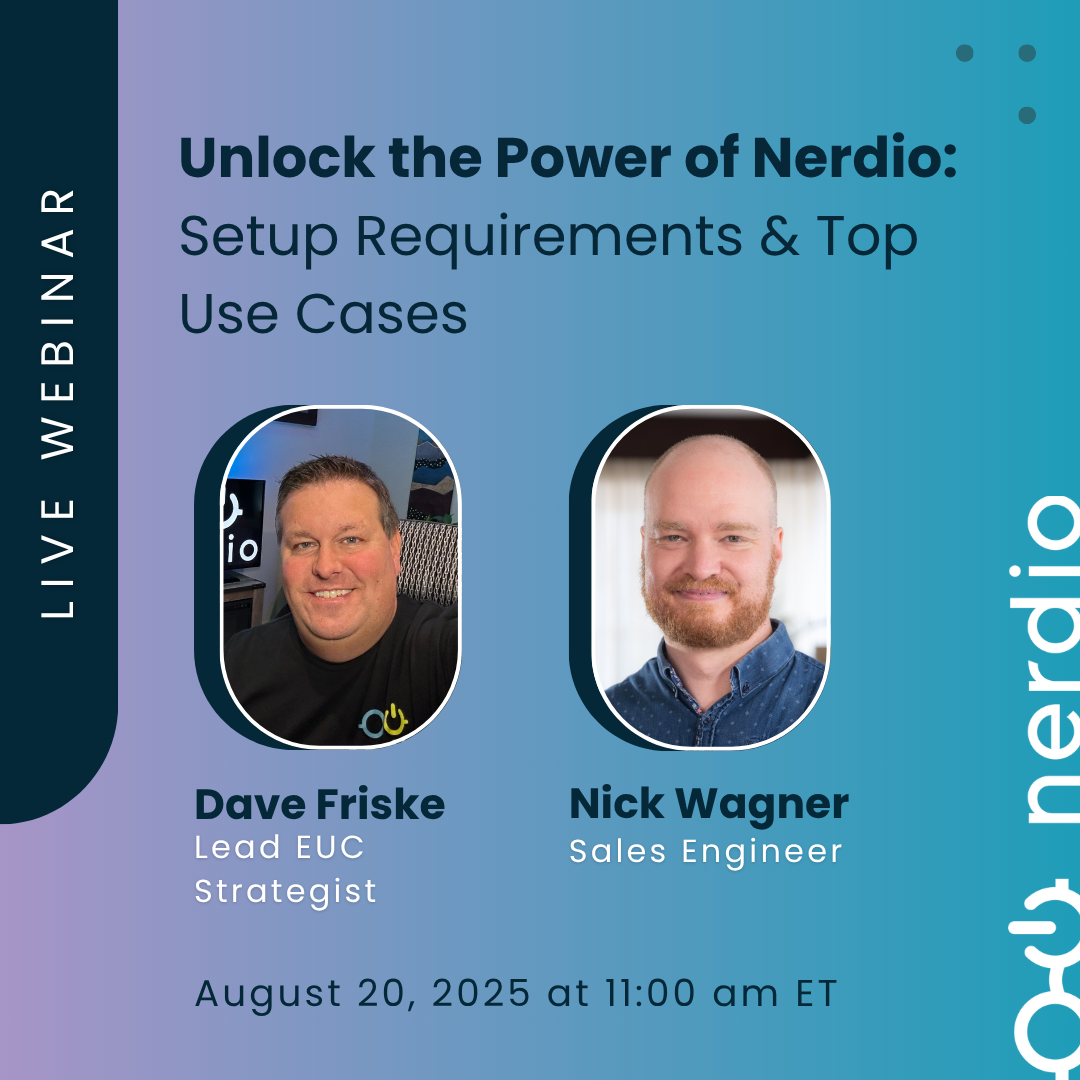 Unlock the power of Nerdio: setup requirements & top use cases - Nerdio