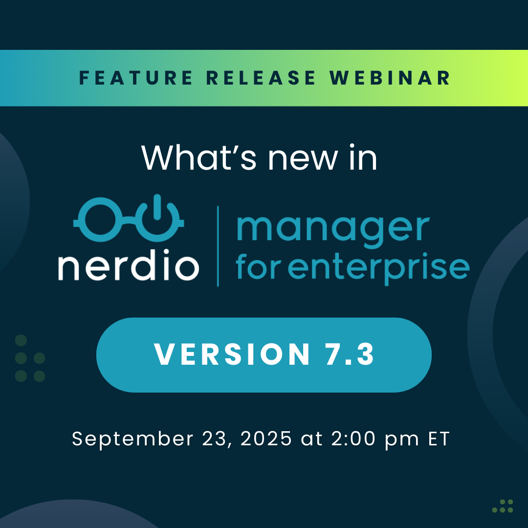 Nerdio Manager for Enterprise product release webinar v7.3—be the first to see what’s new! - Nerdio