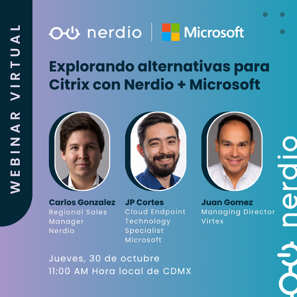 Explorando alternativas para Citrix con Nerdio + Microsoft - Nerdio